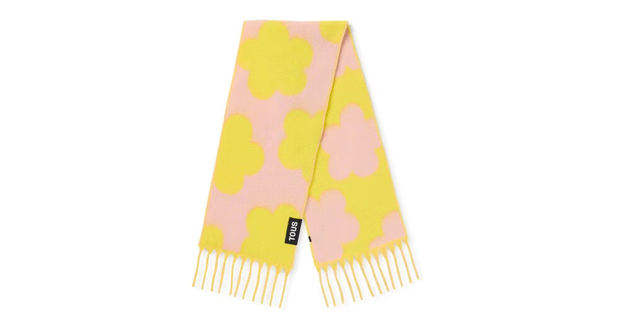 Cachecol Candy Flowers Rosa - Tous