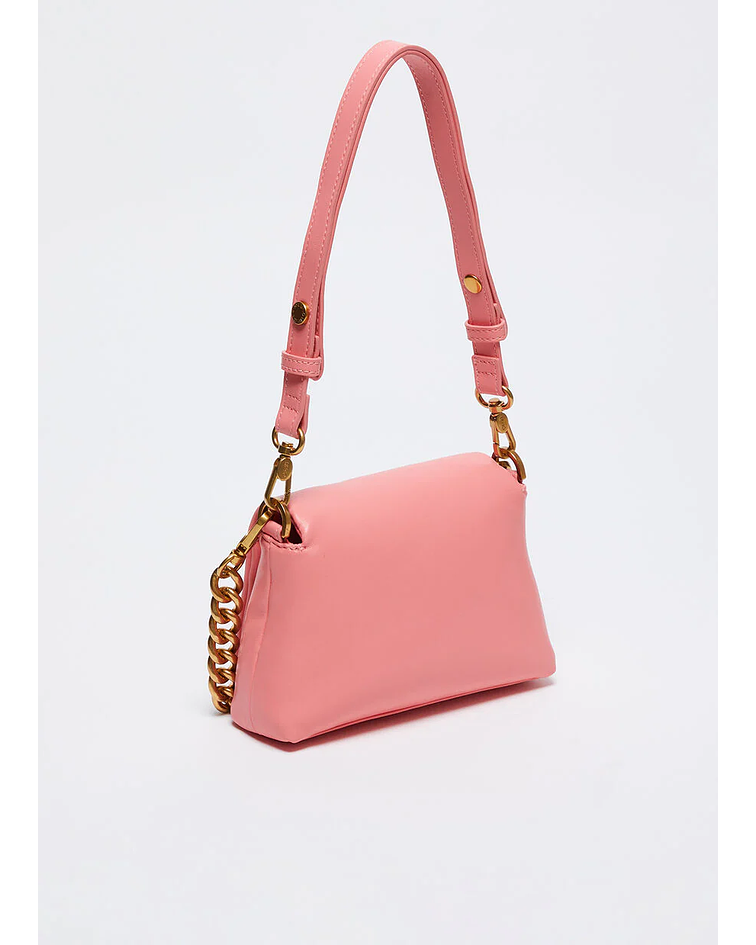 Crossbody Pequena Lapuffy Coral - Liu Jo