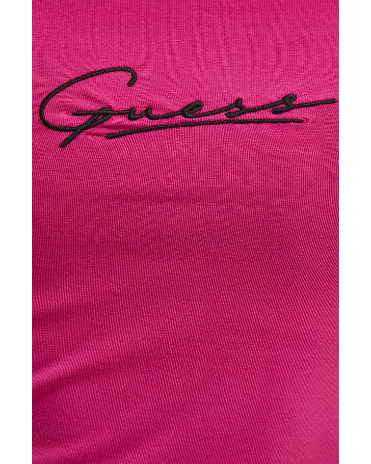 Top de Alças Signature Rosa - Guess