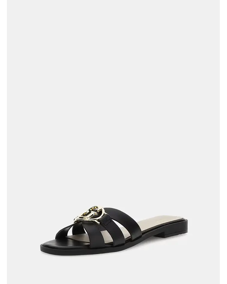 Chinelo Rasteiro Symo Preto - Guess