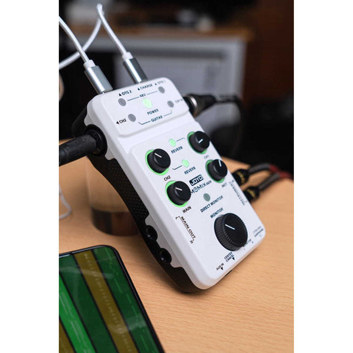 Interfaz De Audio Joyo Momix Pro - Para Smartphone Y Pc