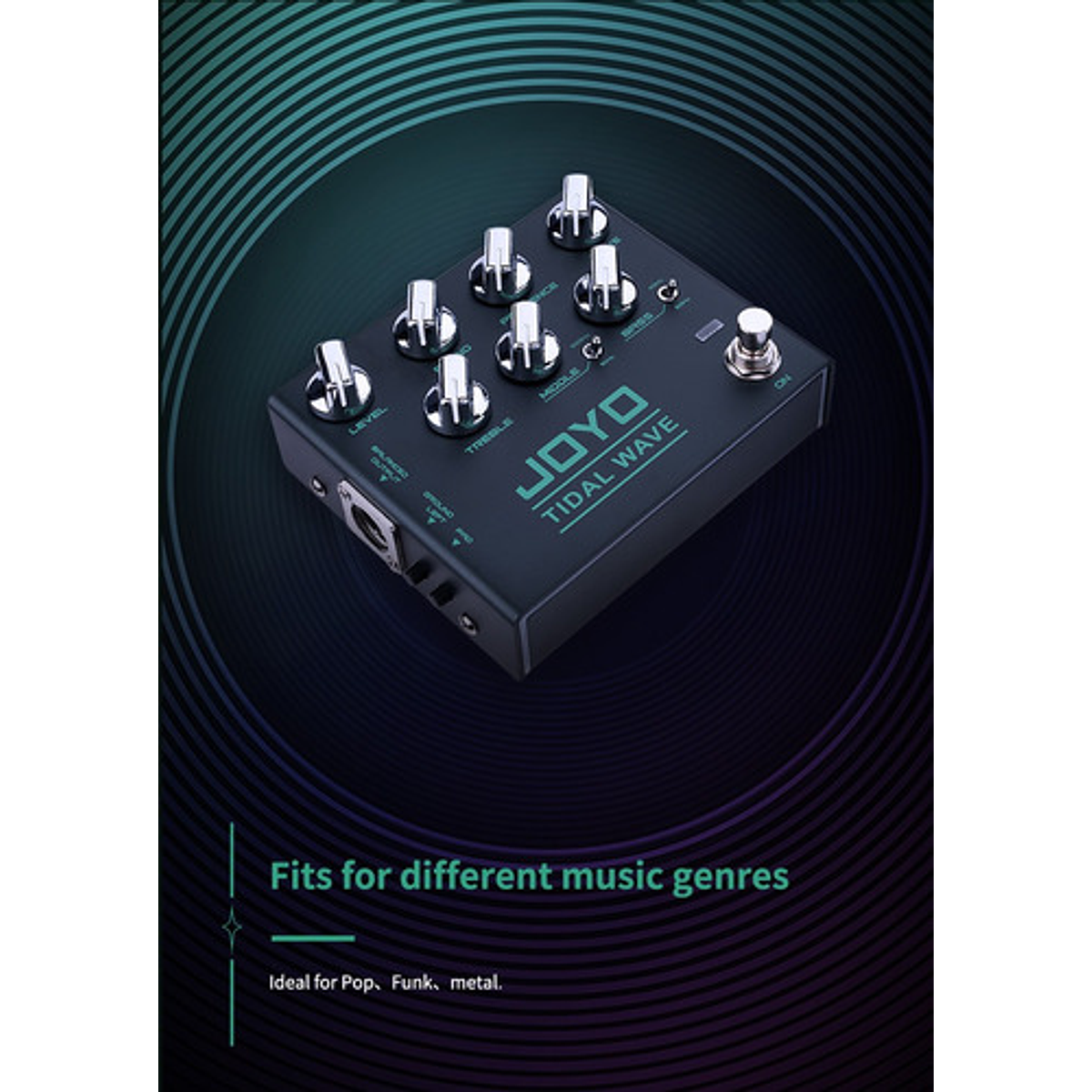 Pedal Joyo Tidal Wave Bass Preamp - Serie Revolution R-30