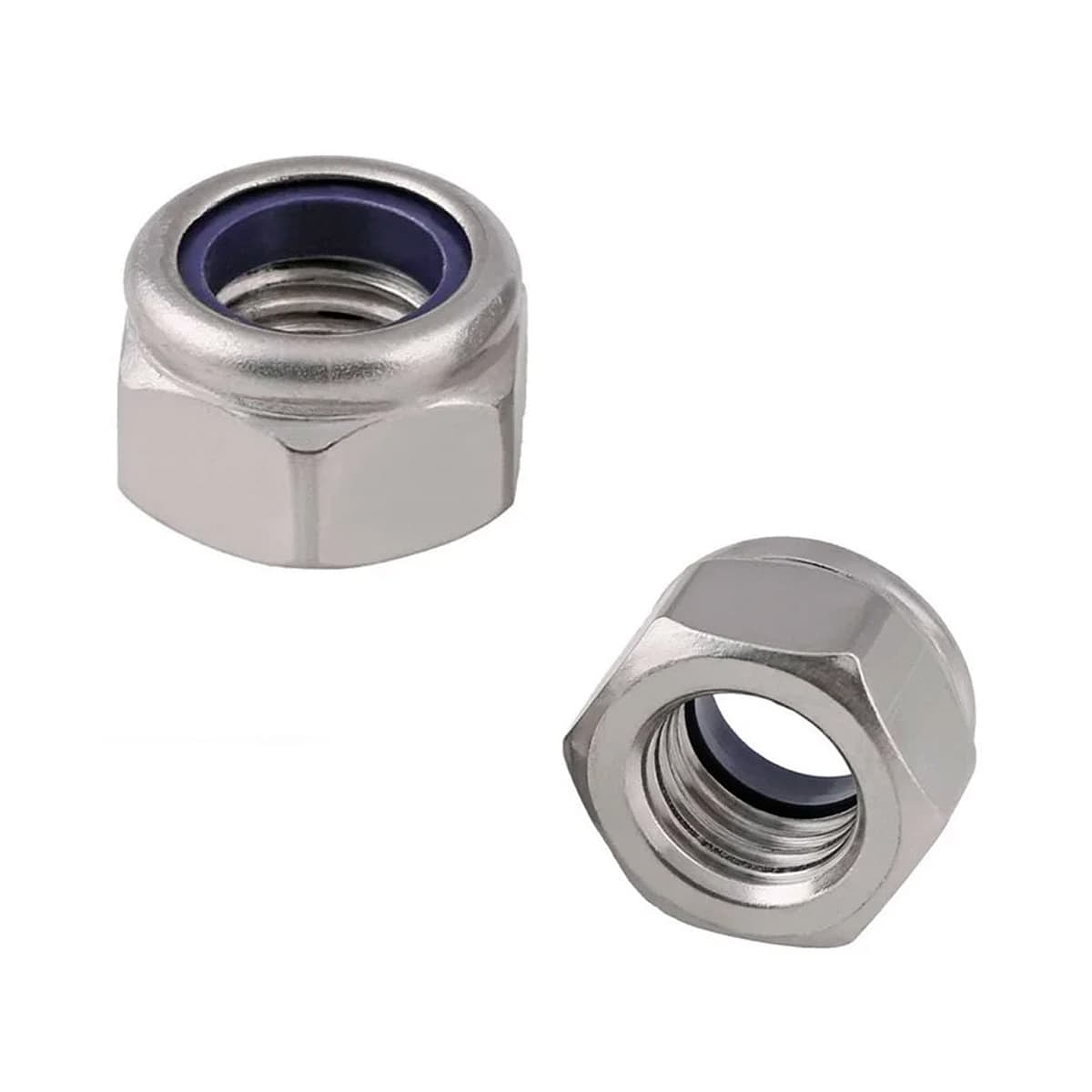 Tuerca Seguro Nylon Inox M6