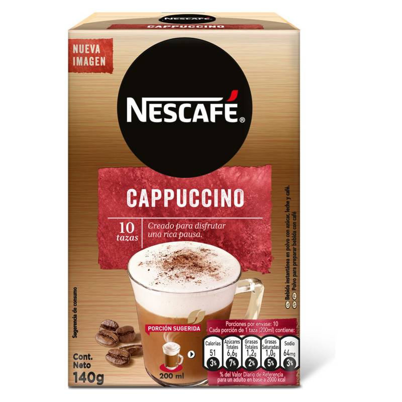 Caja de café cappuccino