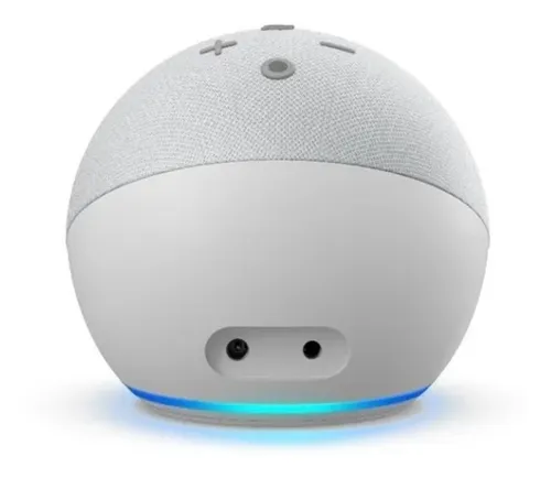 Amazon Echo Dot 5th Gen con Reloj (ALEXA) - Glacier White