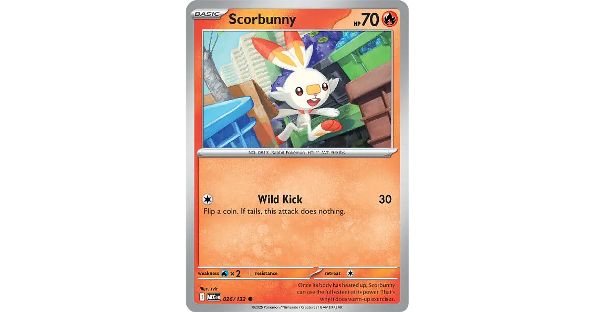 Scorbunny #26/132 Mega Evolution