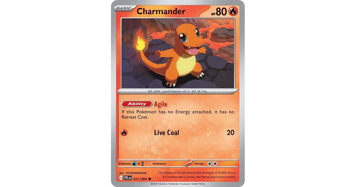 Charmander #11/94 Phantasmal Flames