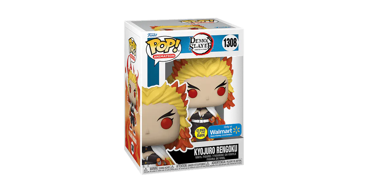 Funko Pop! Kyojuro Rengoku (Glows) #1308 - Demon Slayer
