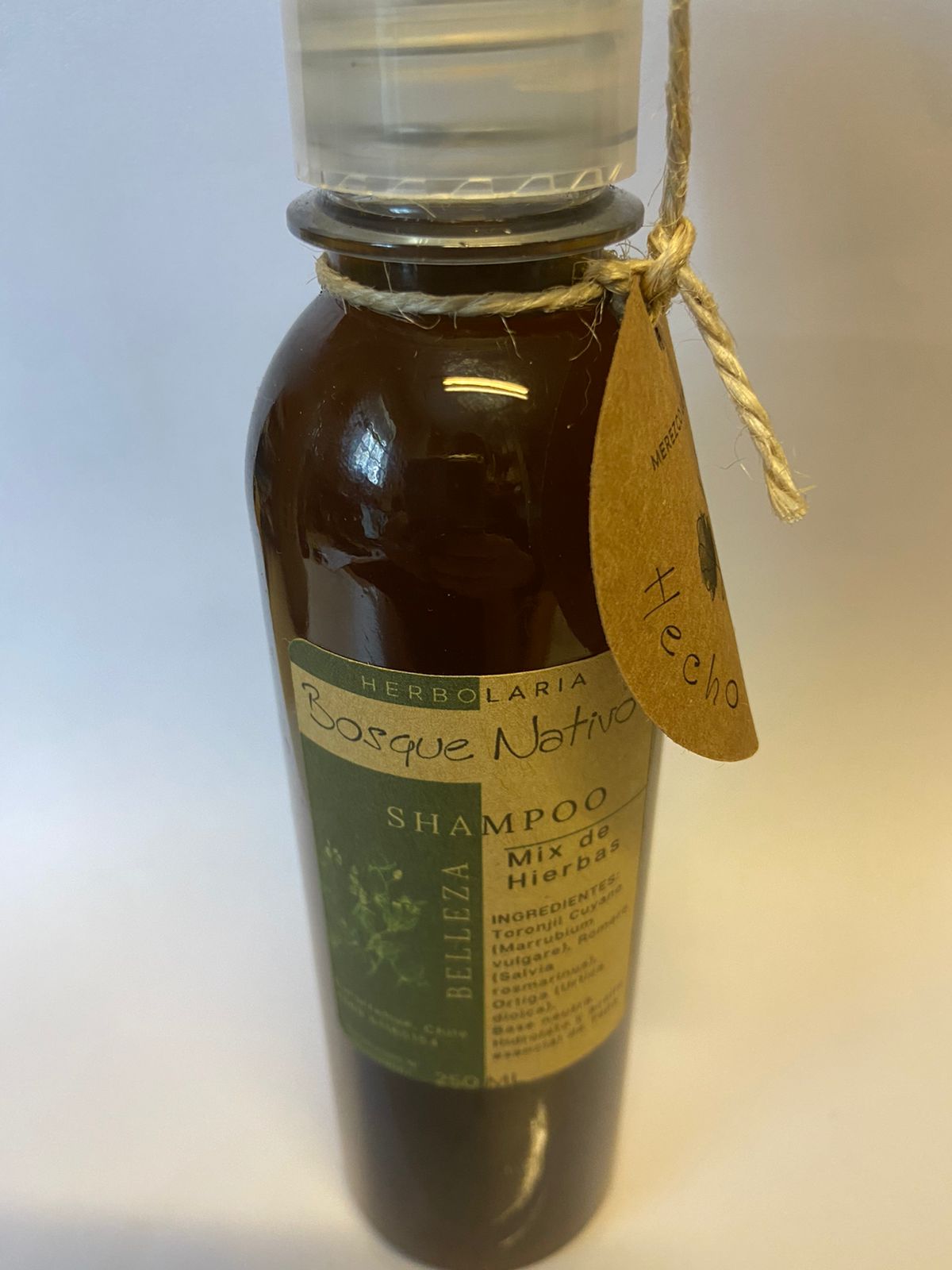 Shampoo Mix de Hierbas 250ml Herbolaria Bosque Nativo