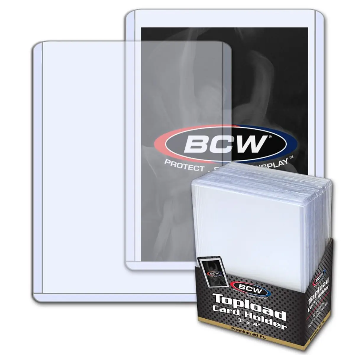 BCW TOPLOAD CARD HOLDER PACK 25 UNI. - PREMIUM