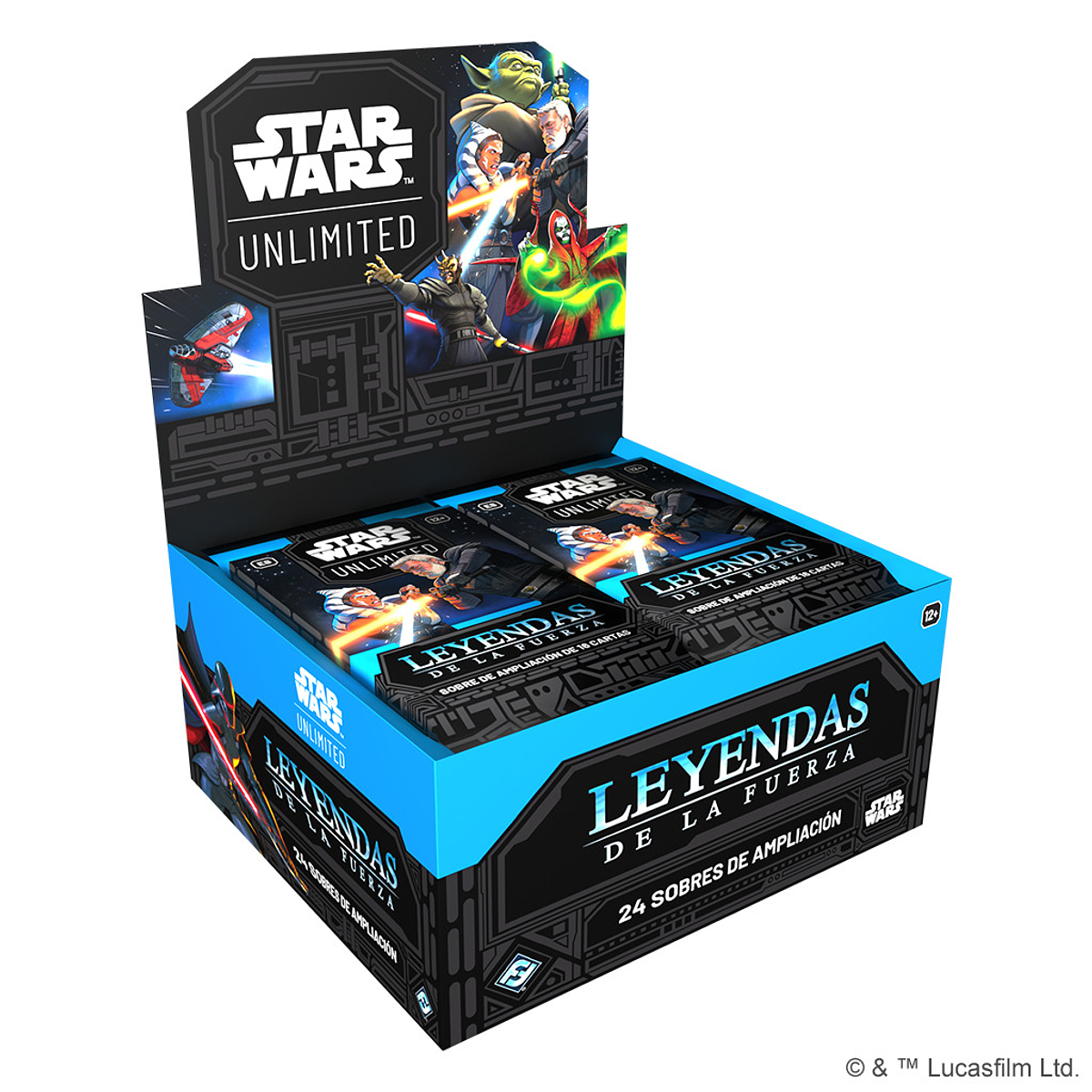 STAR WARS UNLIMITED - LEGENDS OF THE FORCE BOOSTER DISPLAY E