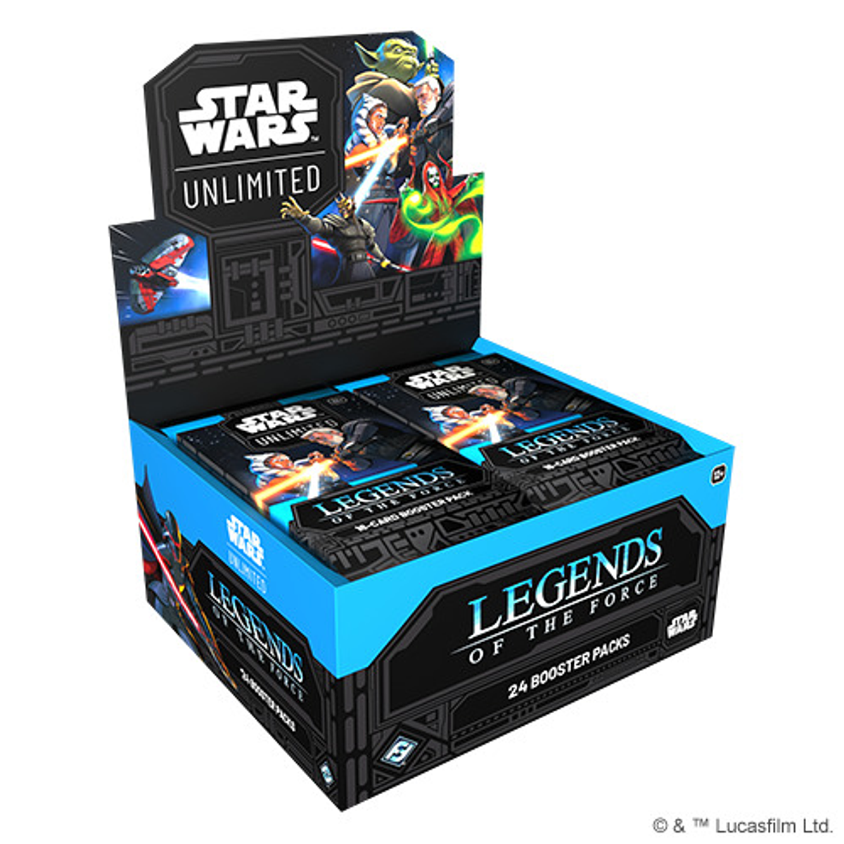 - PREVENTA- STAR WARS UNLIMITED - LEGENDS OF THE FORCE BOOST
