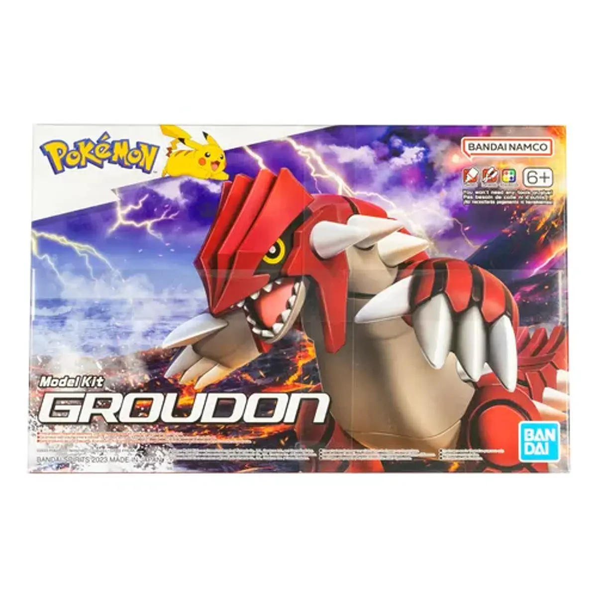 Model Kit Pokemon groudon Bandai Hobby