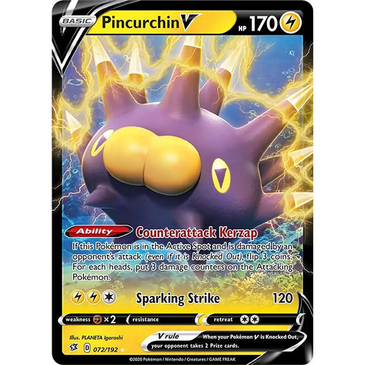 Pincurchin V - SWSH02
