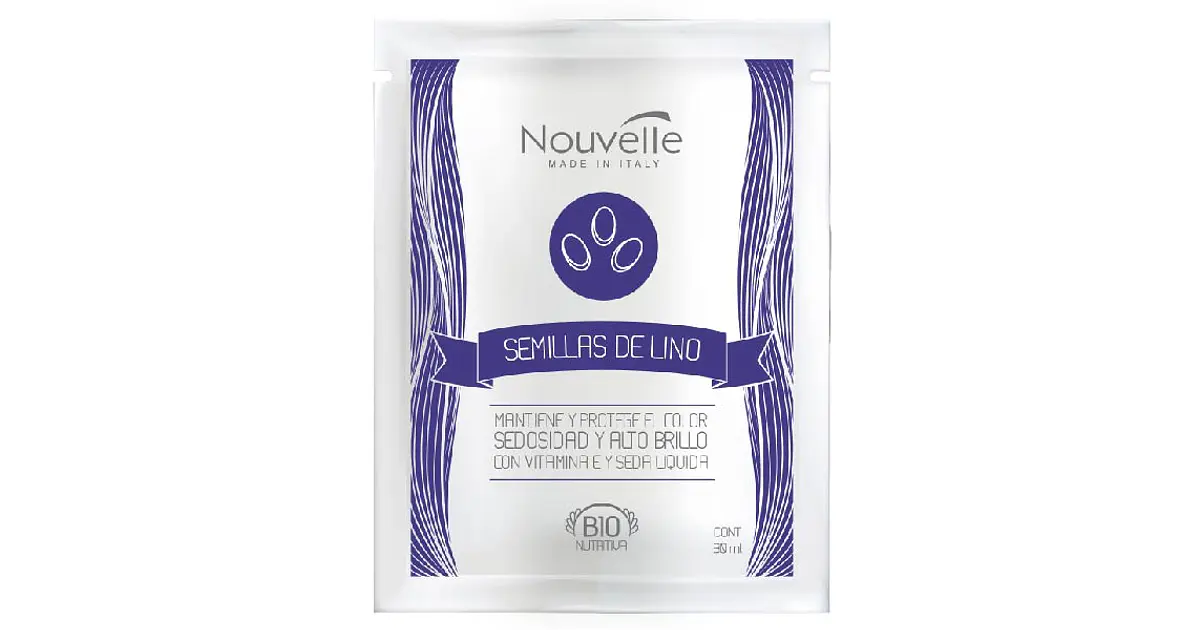 Tratamiento Protector con Semillas de Lino NOUVELLE 30ml