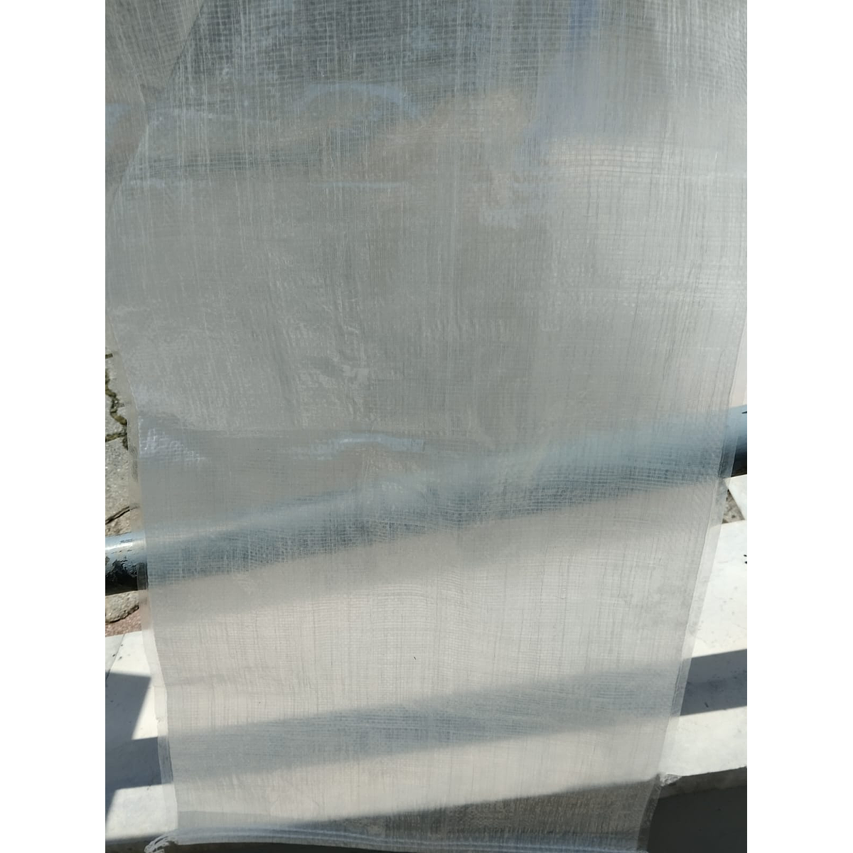 Sacos de ráfia laminado transparente - 50 unidades