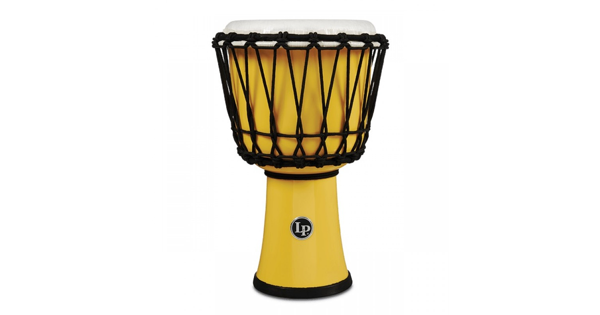Djembe LP Rope Tuned Circle 7 Yellow LP1607YW