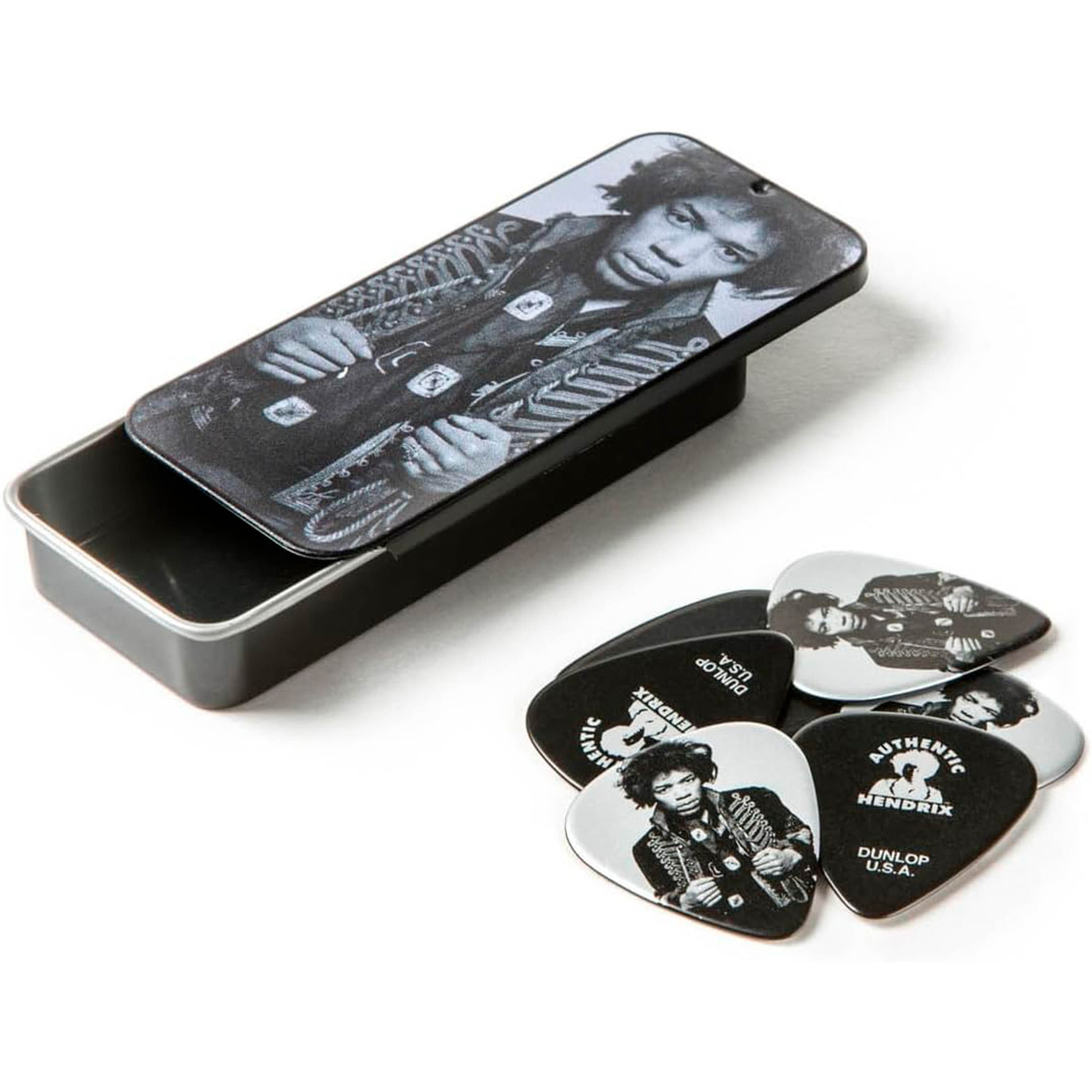 Pack de Uñetas Jimi Hendrix 6u. Dunlop JHCT14H