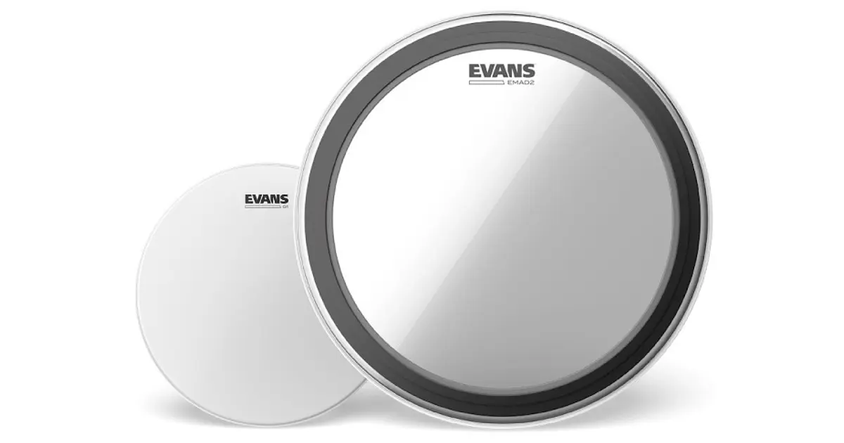Set de Parches Evans EMAD2-22 + G1 Coated-14 Combo Pack