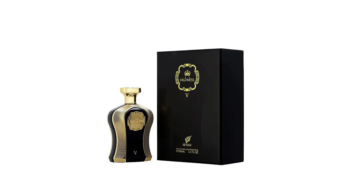 PERFUME AFNAN HIGHNESS V BLACK MUJER EDP 100 ML