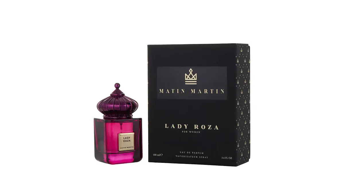 PERFUME MATIN MARTIN LADY ROZA FOR WOMEN MUJER EDP 100 ML