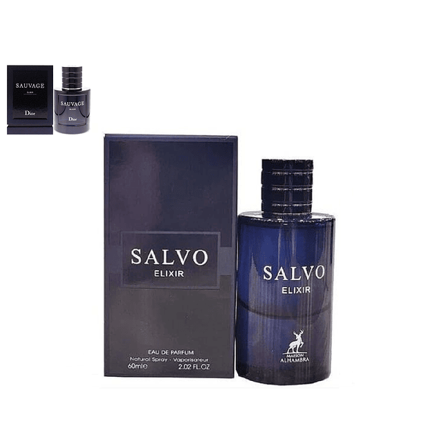 PERFUME MAISON ALHAMBRA SALVO ELIXIR HOMBRE EDP 60 ML 1