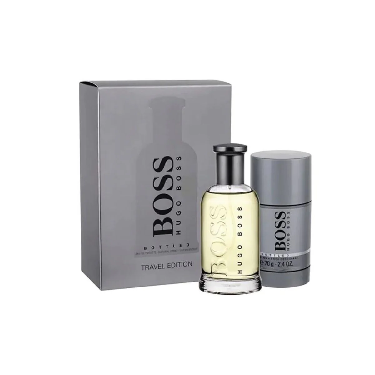PERFUME BOSS BOTTLED VARON EDT 100 ML / DEO STICK 70 GRS ...