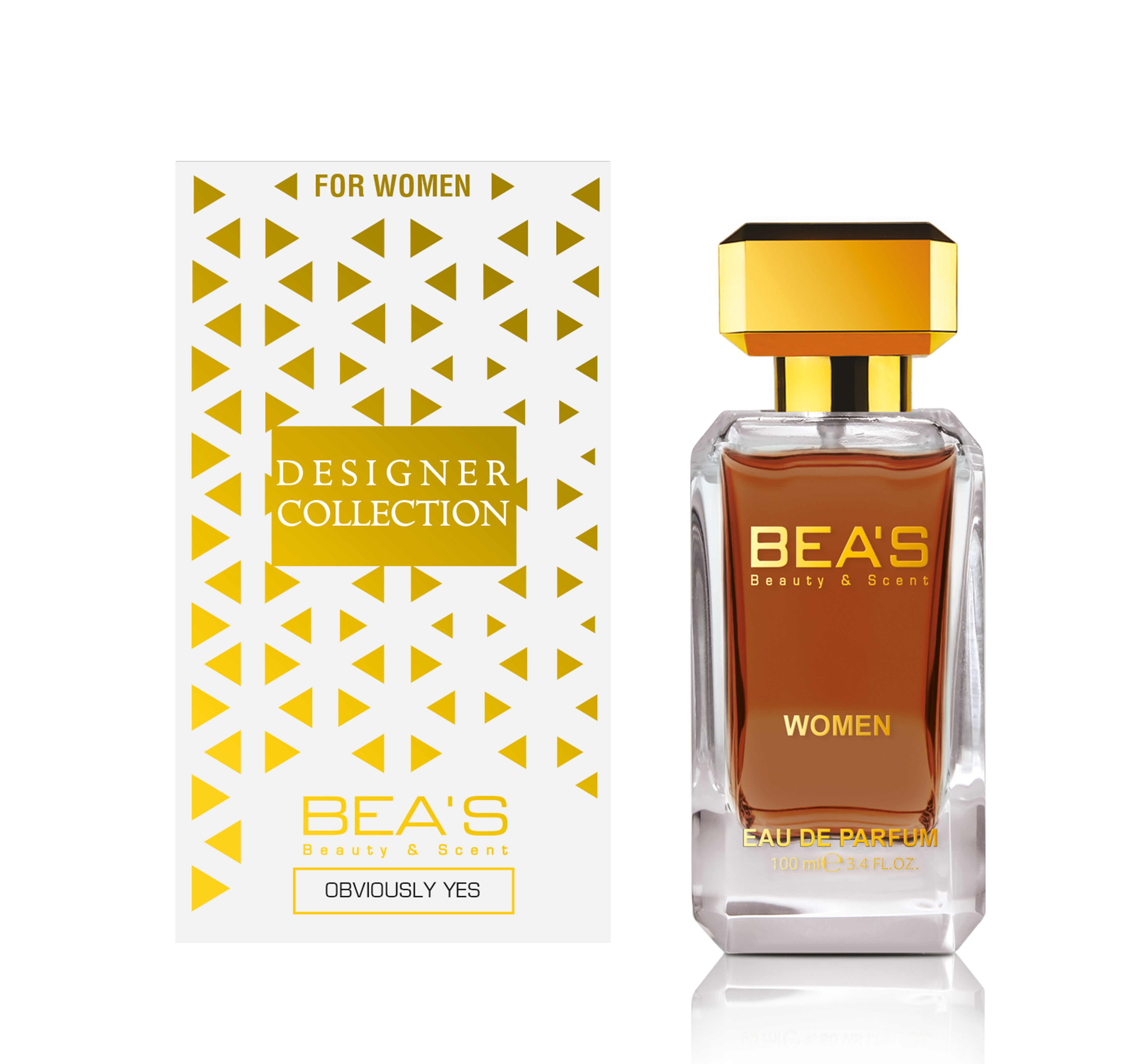 PERFUME BEAS OBVIOUSLY YES CLON SI ARMANI MUJER EDP 100 ML