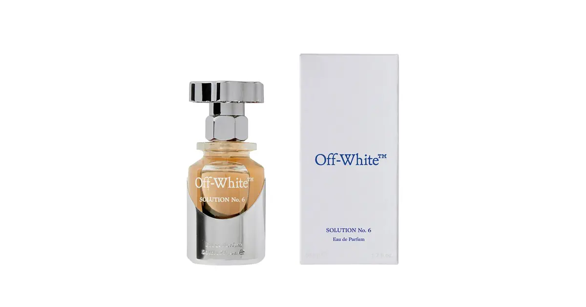 PERFUME OFF WHITE SOLUTION N 6 UNISEX EDP 50 ML