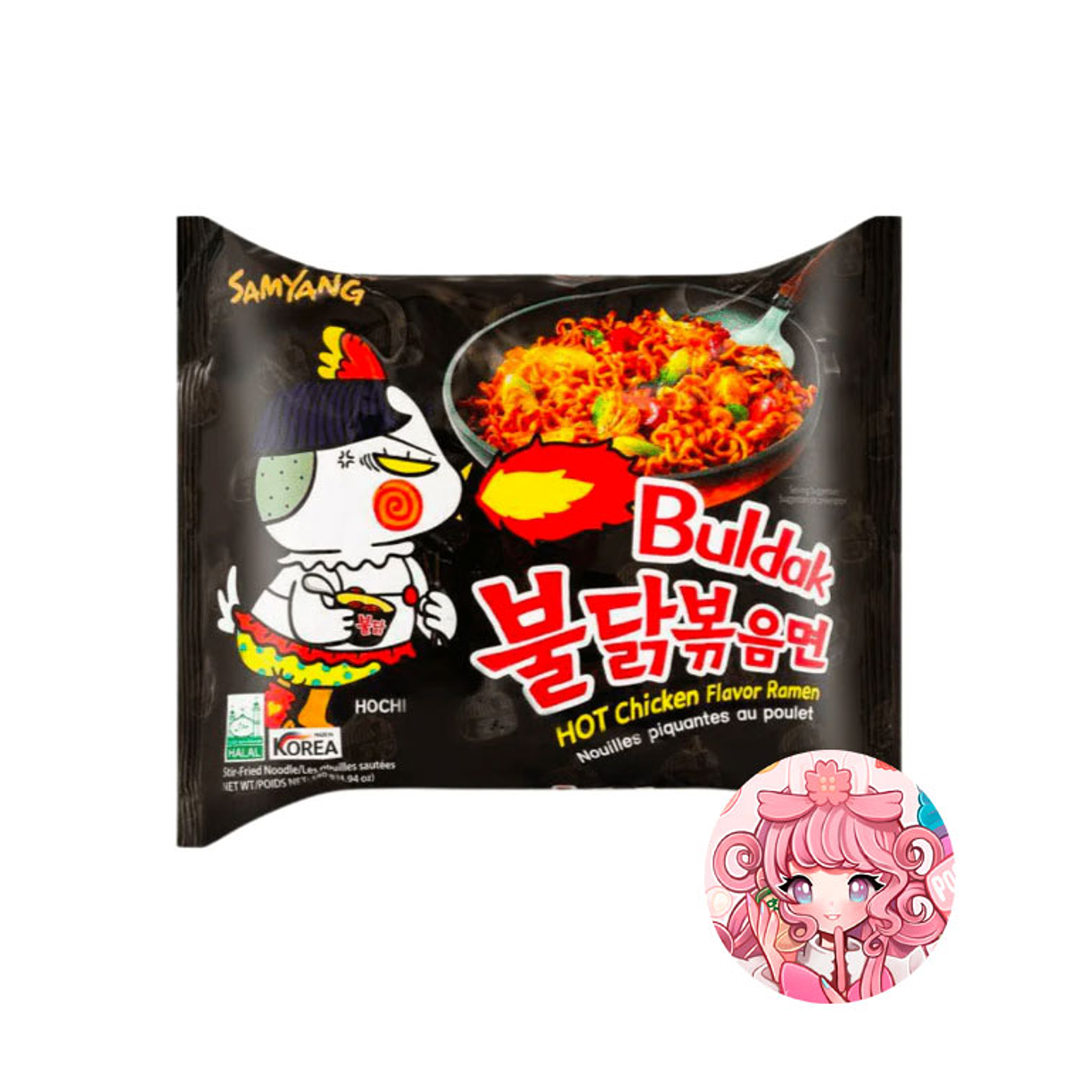 Buldak Ramen en seco Picante