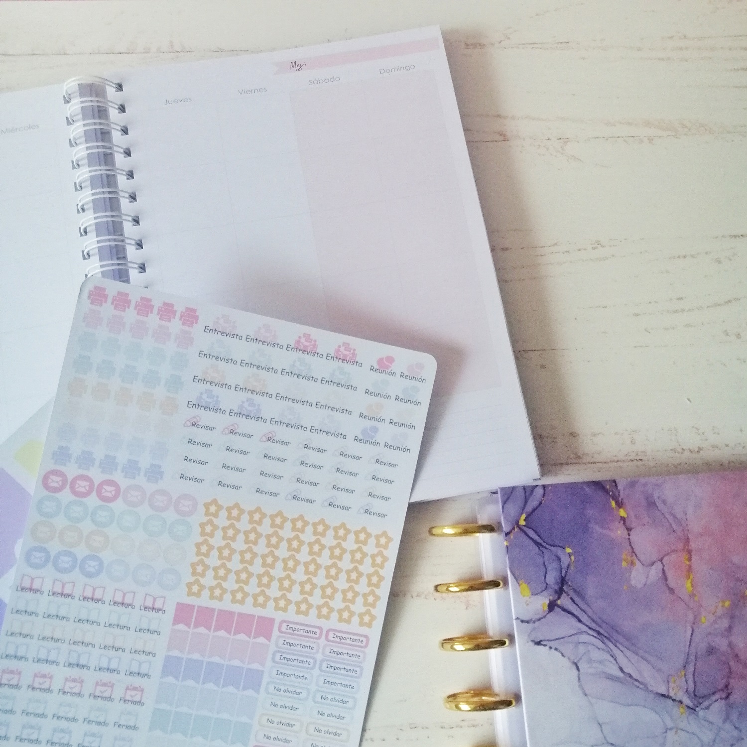 Agenda Docente 2026 Sin Fecha - Personalizable