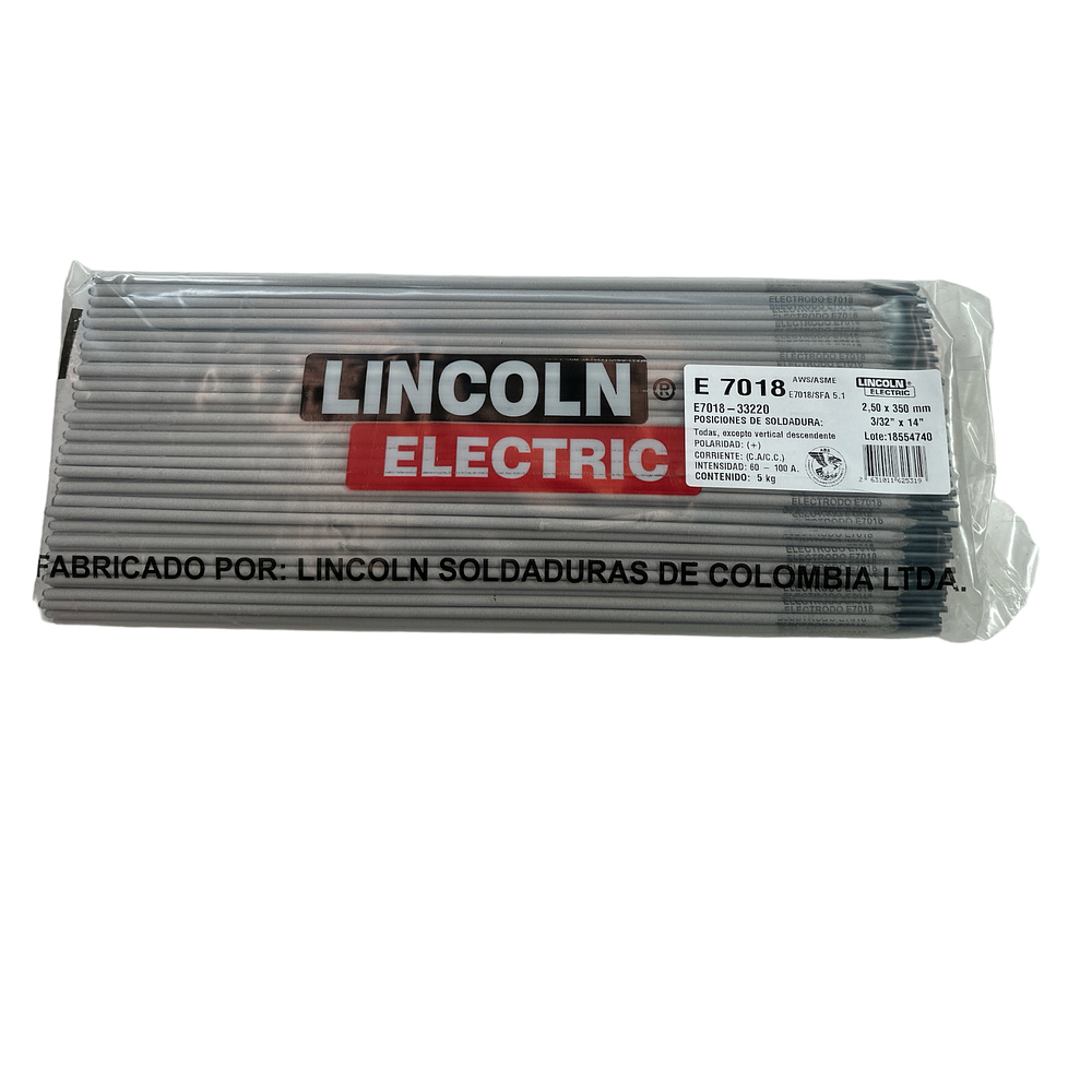 ELECTRODO 7018 3/32 LINCOLN