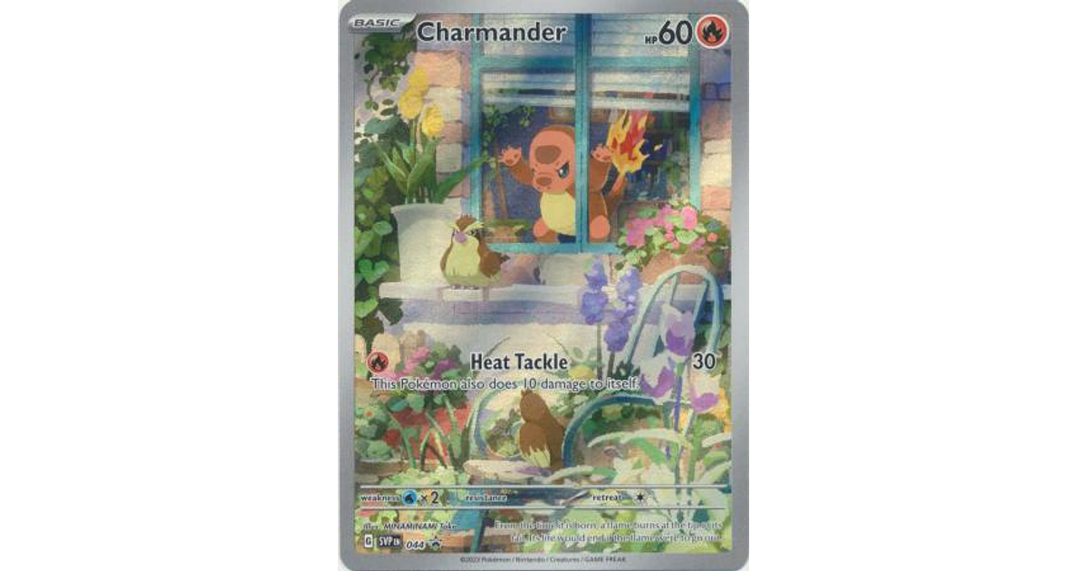 Charmander - SVP044 - Illustration Rare Promo