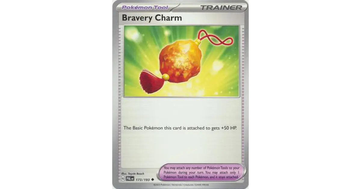 Bravery Charm - 173/193 - Uncommon (Español)
