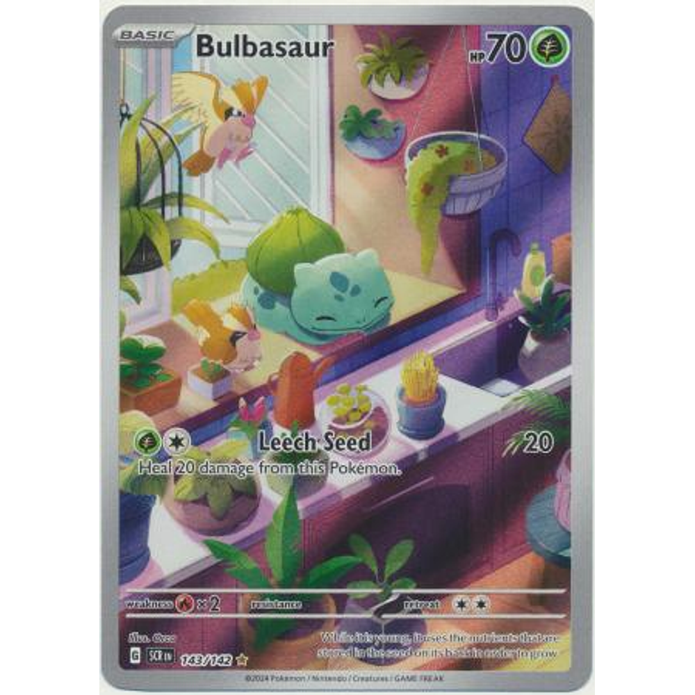 Bulbasaur - 143/142 - Illustration Rare