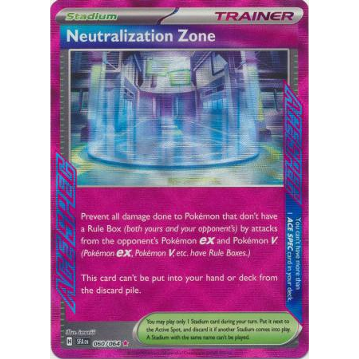 Neutralization Zone - 060/064 - Ace Rare (Español)