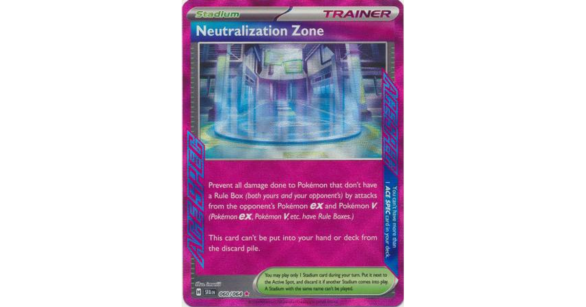 Neutralization Zone - 060/064 - Ace Rare