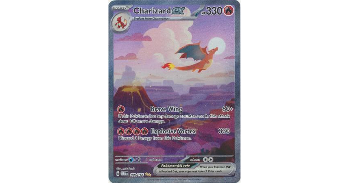 Charizard ex - 199/165 - Special Illustration Rare (Español)