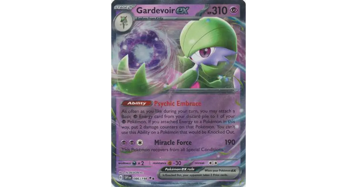 Gardevoir ex - 086/198 - Ultra Rare (Español)