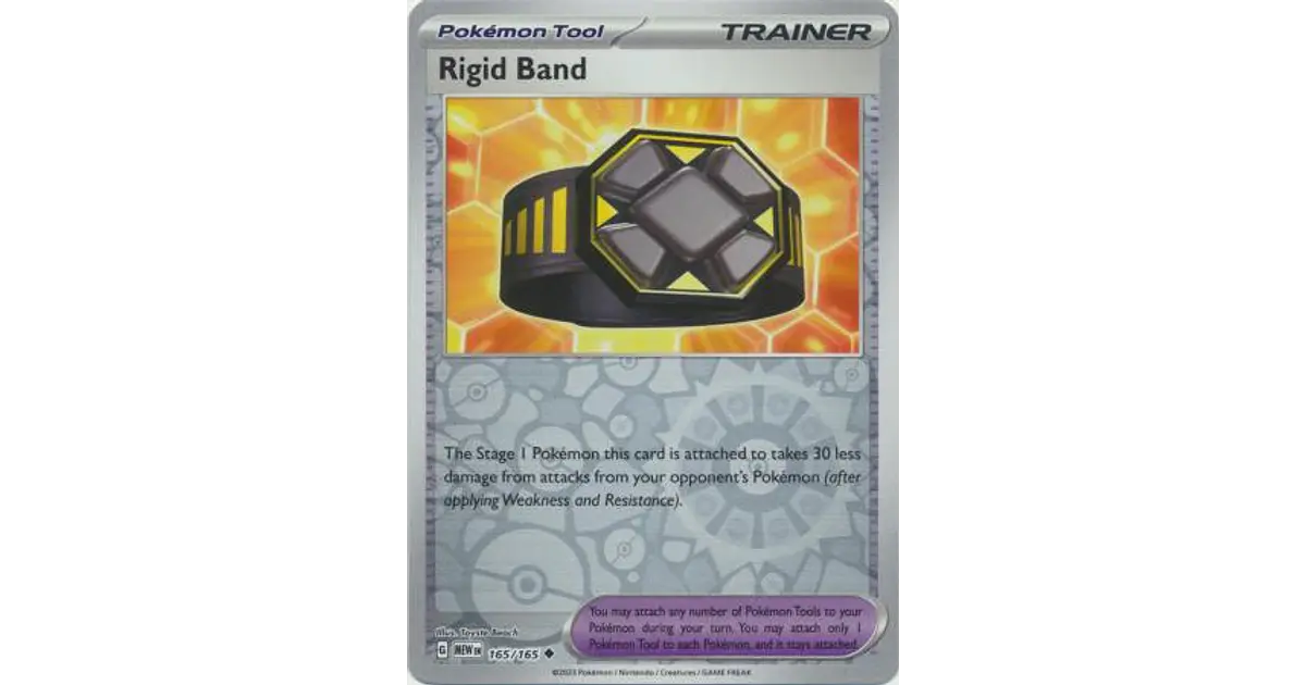 Rigid Band - 165/165 - Uncommon Reverse Holo