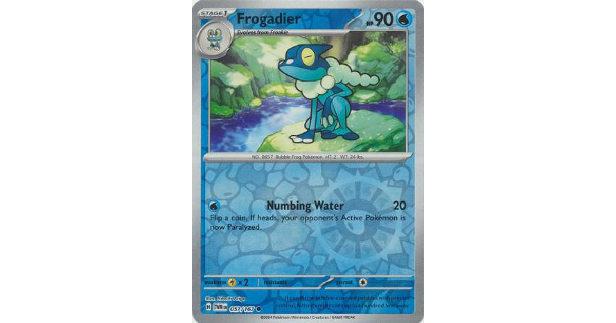 Frogadier - 057/167 - Common Reverse Holo (Español)