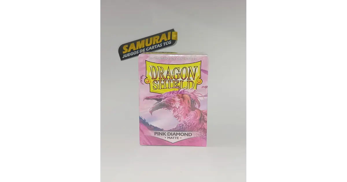 DRAGON SHIELD MATTE NORMAL 100 COLOR PINK DIAMOND