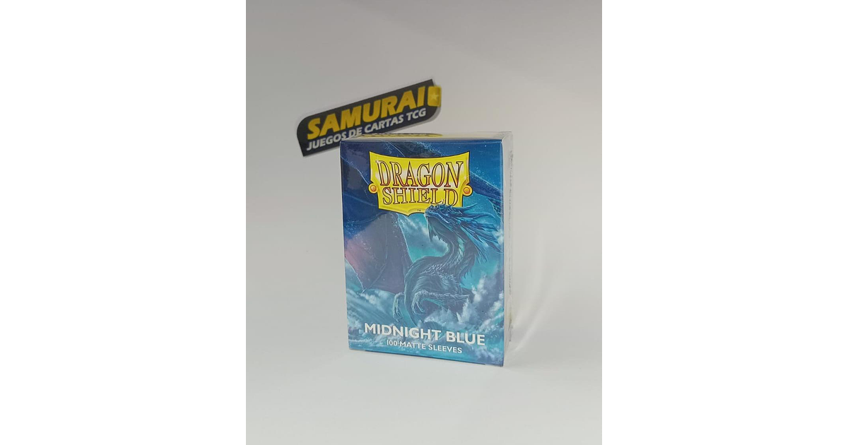 DRAGON SHIELD MATTE NORMAL 100 COLOR MIDNIGHT BLUE