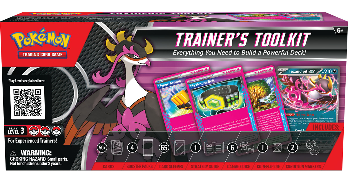 POKEMON TCG TRAINER'S TOOLKIT (2025) ESPAÑOL