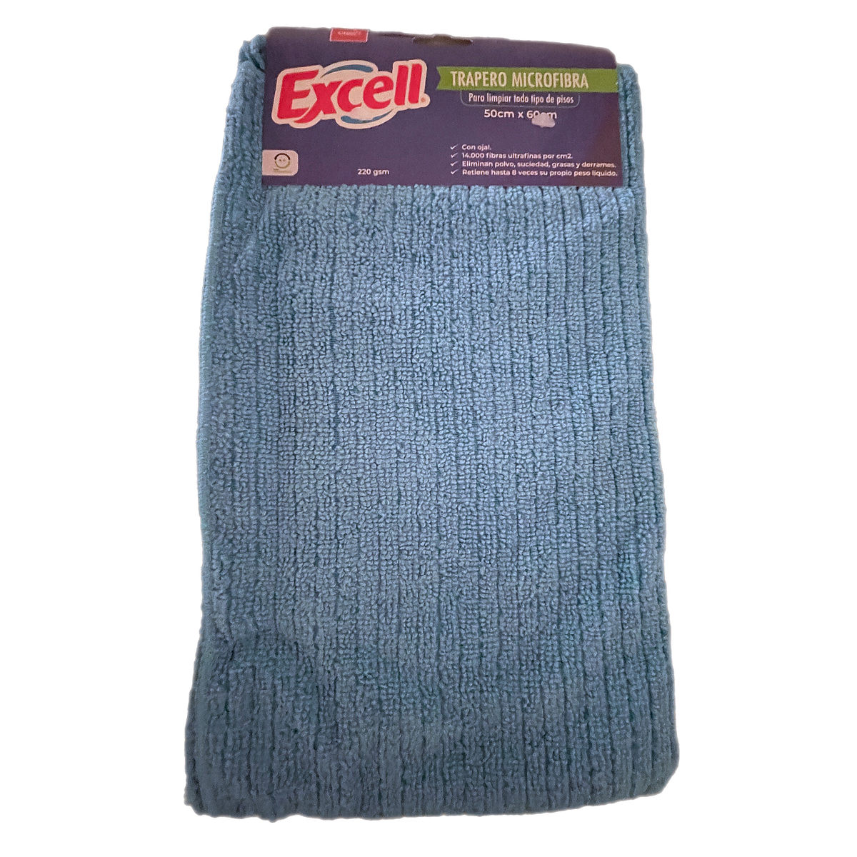 Trapero Microfibra Excell Color Azul 50X60cm