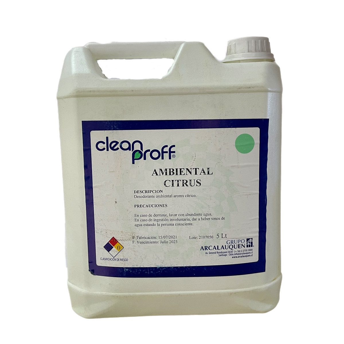 Desodorante Ambiental Aroma Cítrico 5L