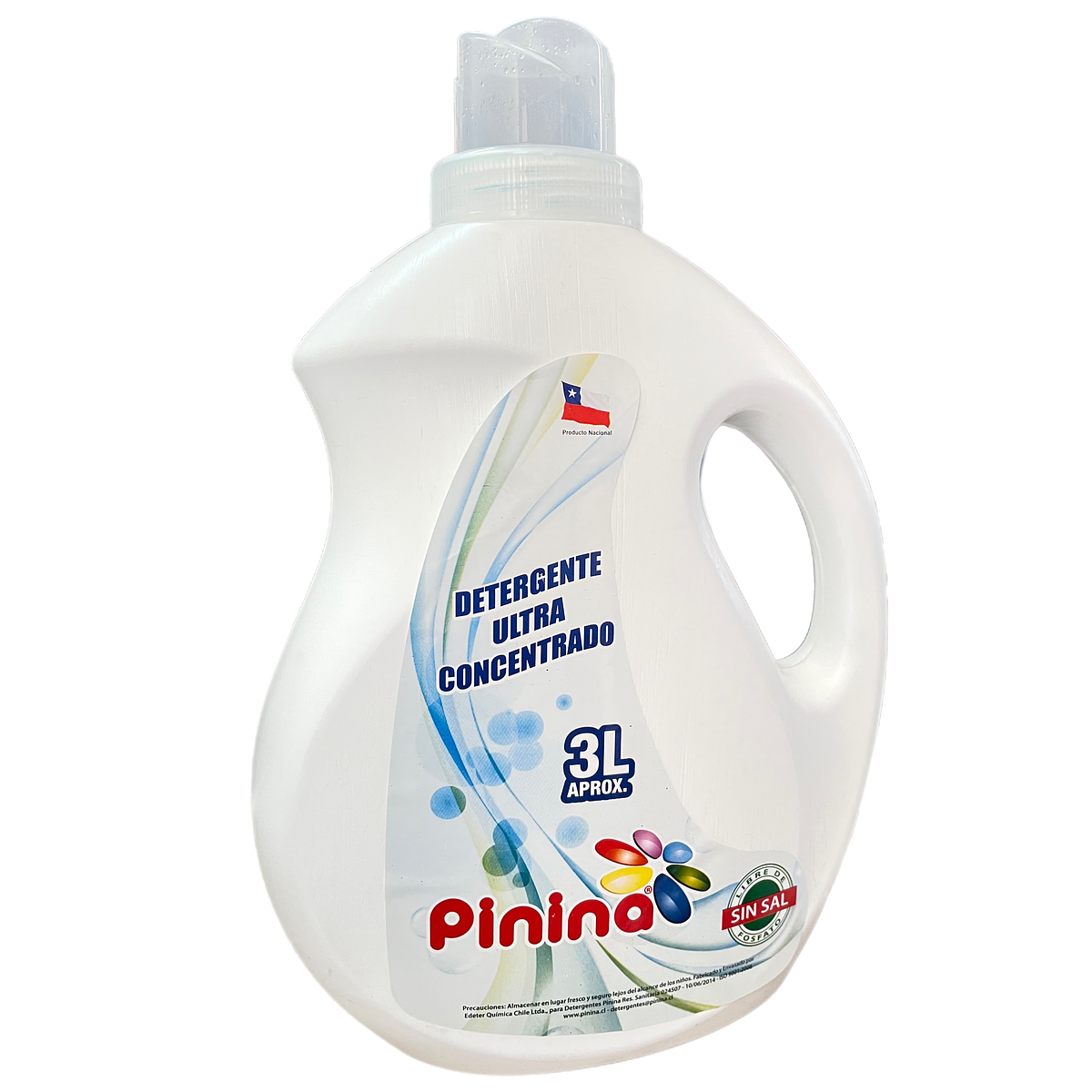 Detergente Liquido Ultra Concentrado Color Azul 3L