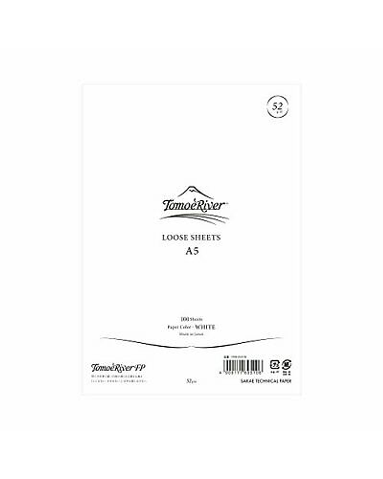 Tomoe River - 50 hojas (52 g/m2); tamaño A4; Puntos 5 mm ...