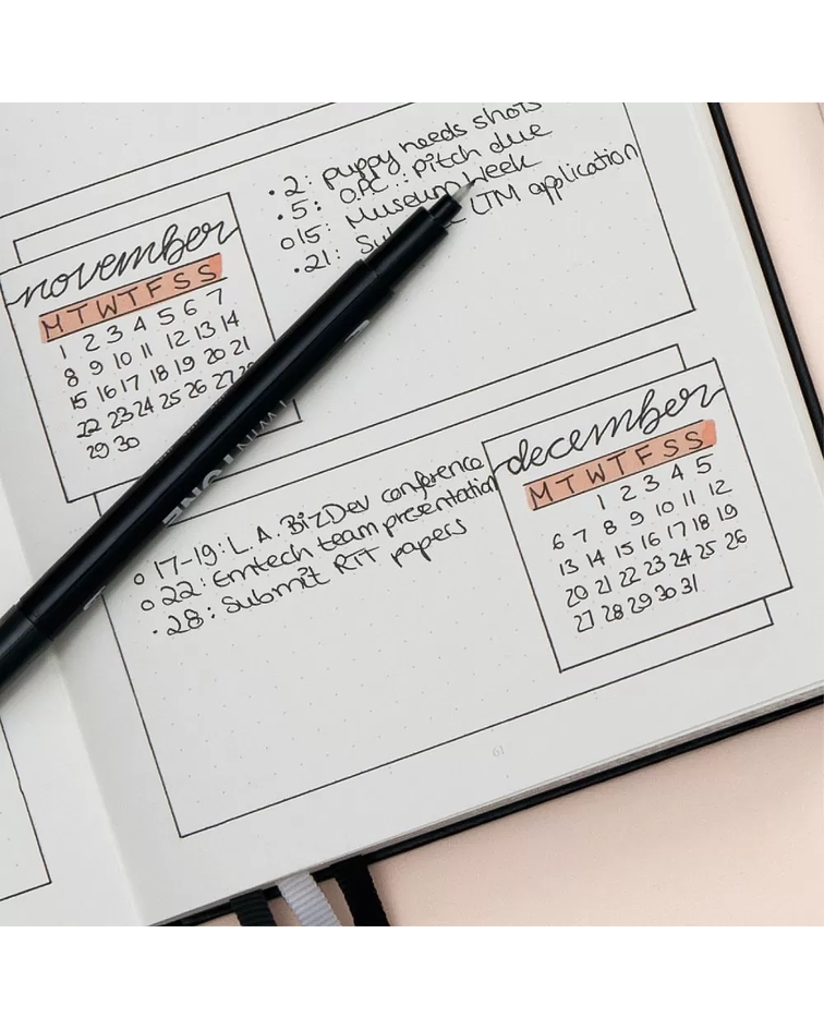 Leuchtturm - Libreta Mediana Bullet Journal 2 Edition - Rosa