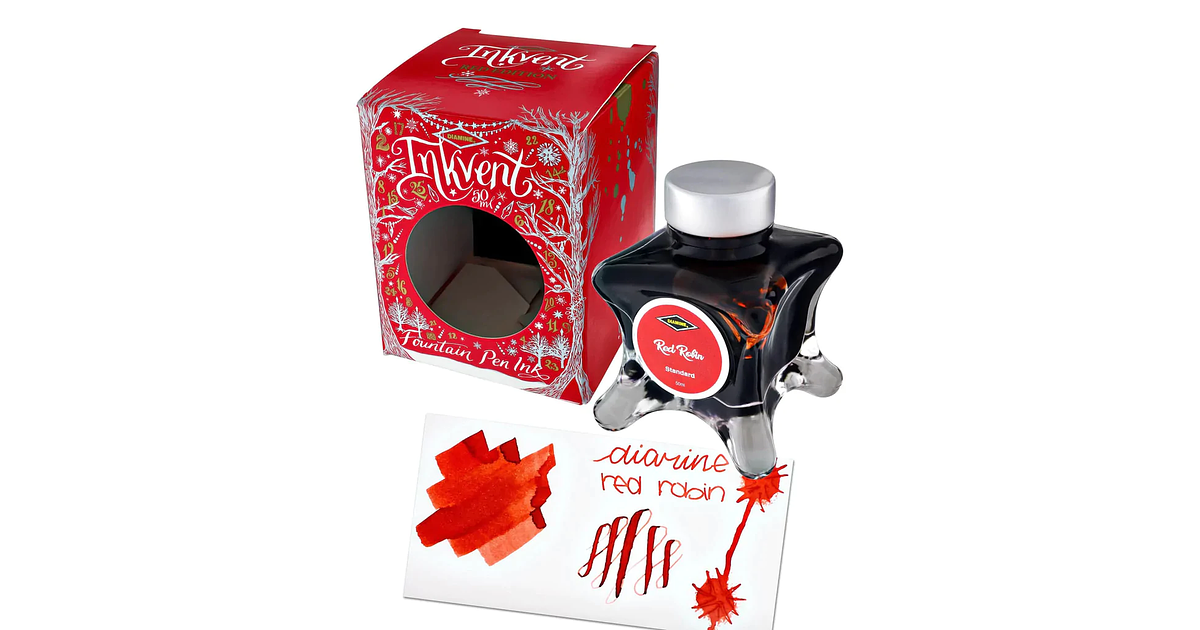 Diamine - Red Robin - Inkvent Red Edition